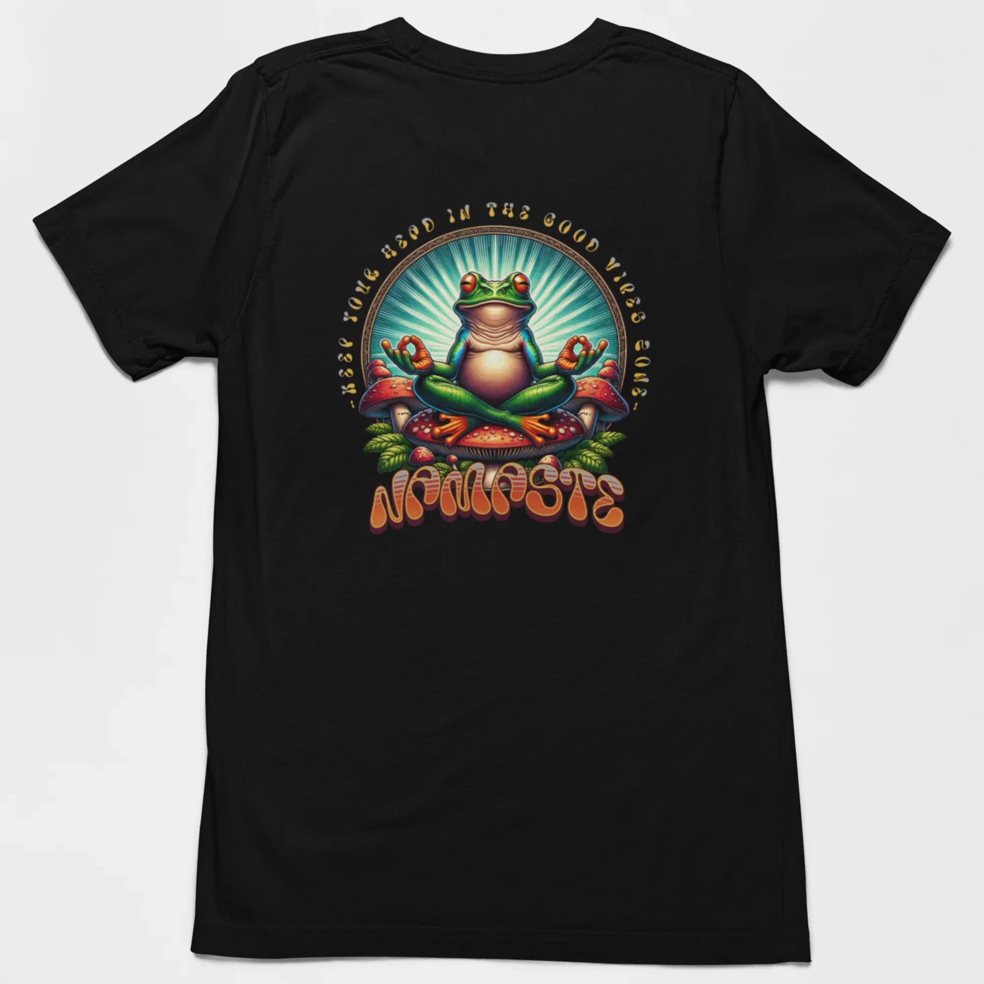 Camiseta Namaste Frog | Fandom Art